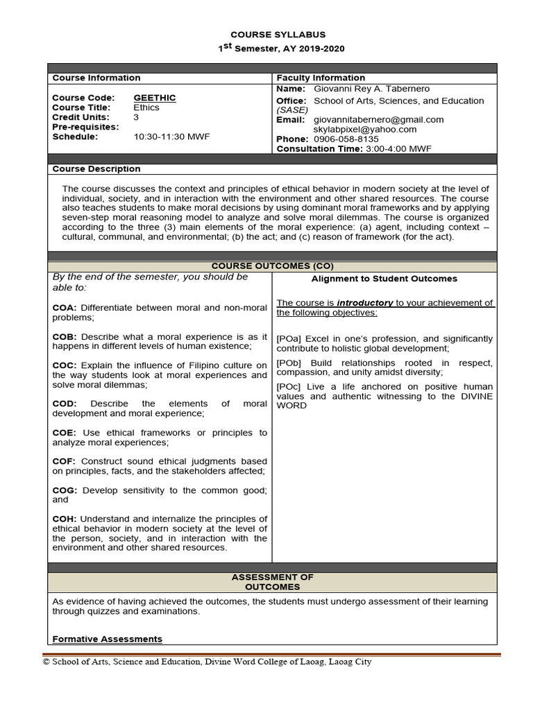 GEETH Syllabus | PDF