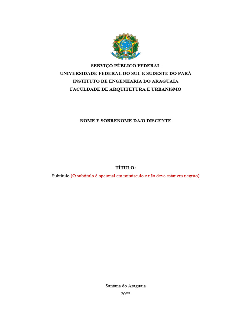 TCC Template R.00 | PDF