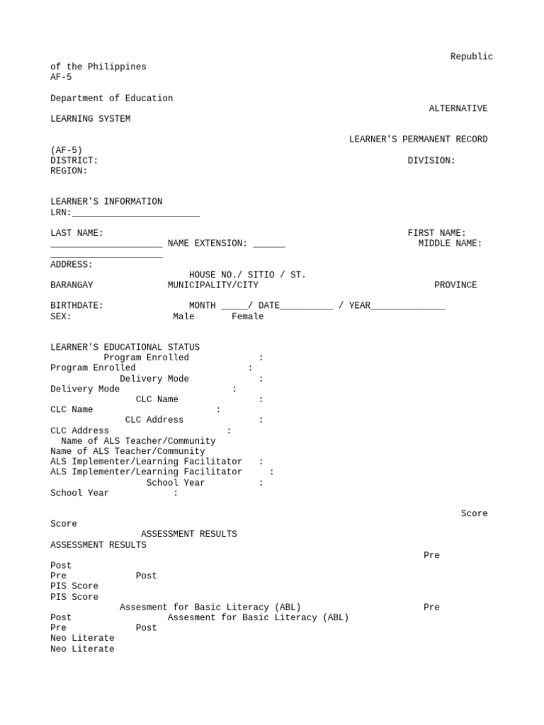 Af5 | PDF | Literacy | Critical Thinking