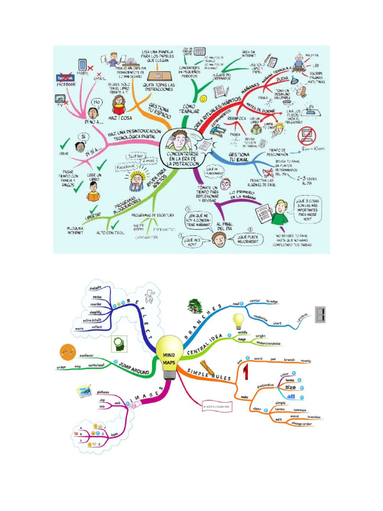 EJEMPLOS MAPA MENTAL | PDF