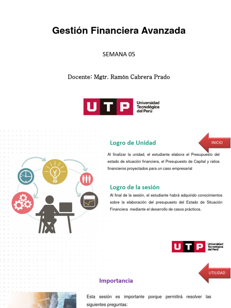 S05 - s1 - Presupuesto Del Estado de Situacion Financiera | PDF | Presupuesto | Business