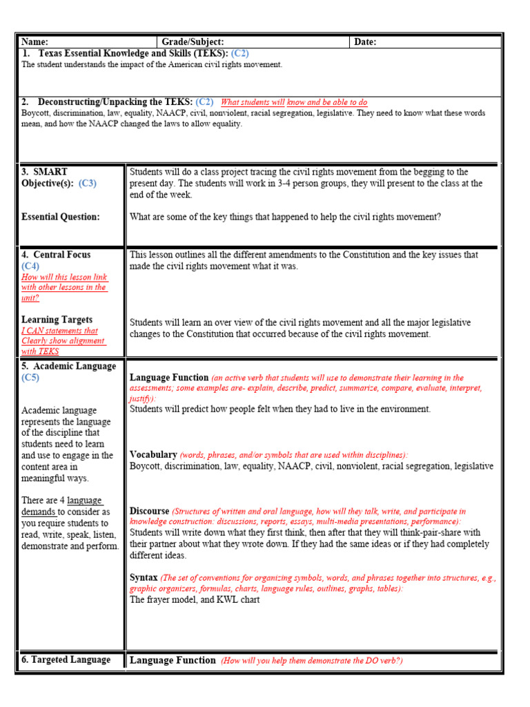 lpg delivery plan - 2024 | PDF | Educational Assessment | Learning