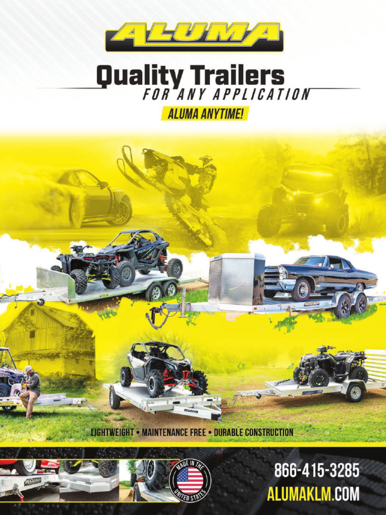 Aluma Trailer Parts and Specifications Guide | PDF | Trailer (Vehicle ...
