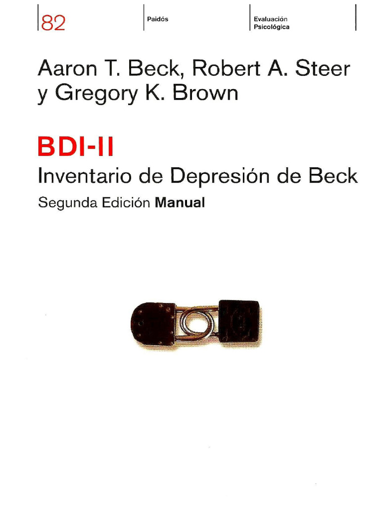 Manual Bdi II | PDF