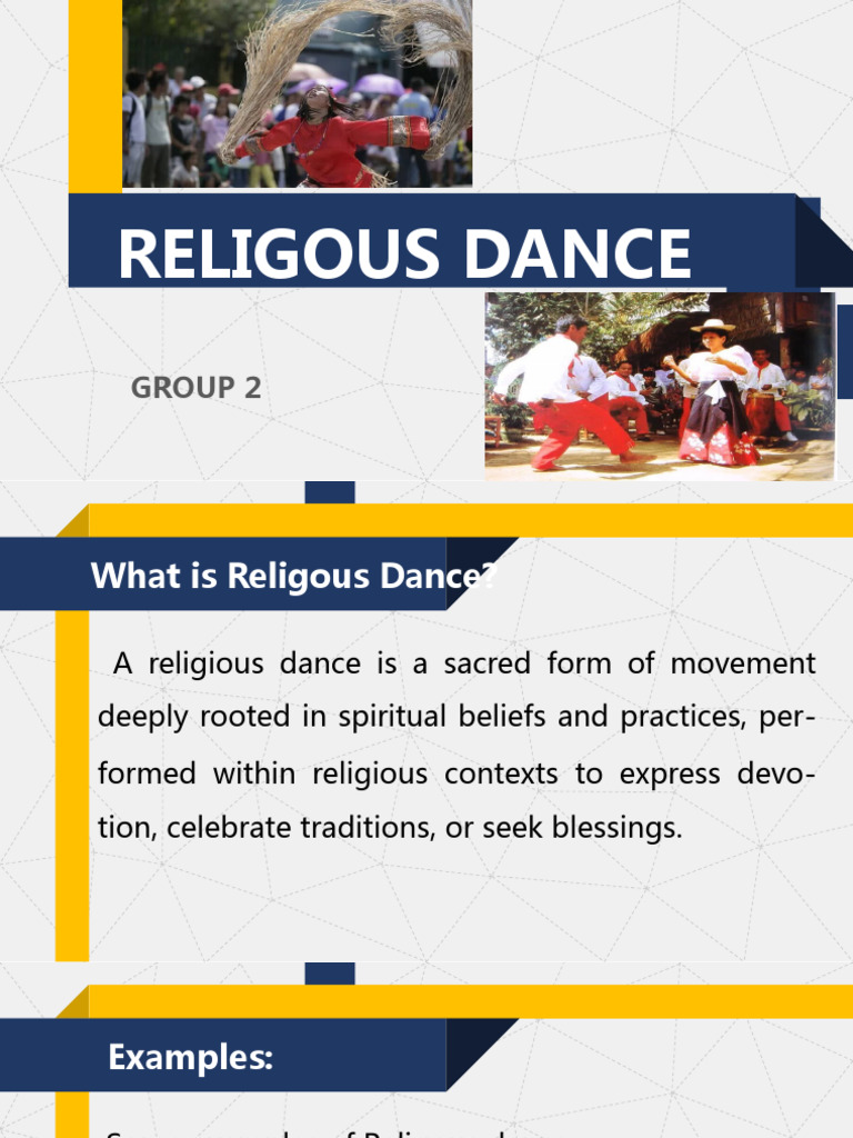 GROUP 2 Religous WPS Office | PDF | Dances