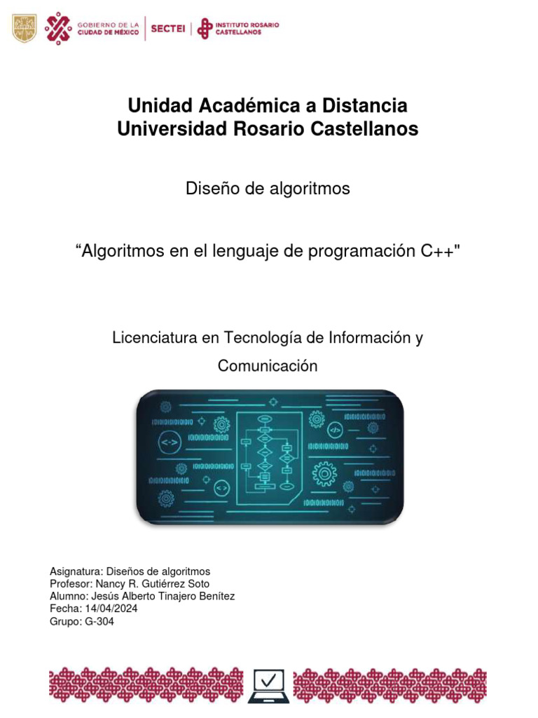 Algoritmos en El Lenguaje de Programación C++ | PDF | C ++ | Algoritmos