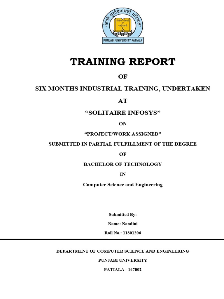 Final Report Pdf Html Java Script