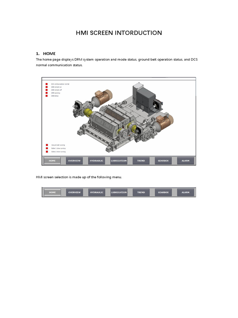HMI Introduction | PDF | Pump | Manual Transmission