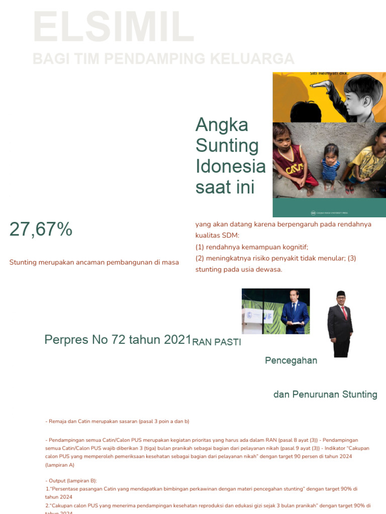 ELSIMIL: Aplikasi Cegah Stunting untuk Catin | PDF
