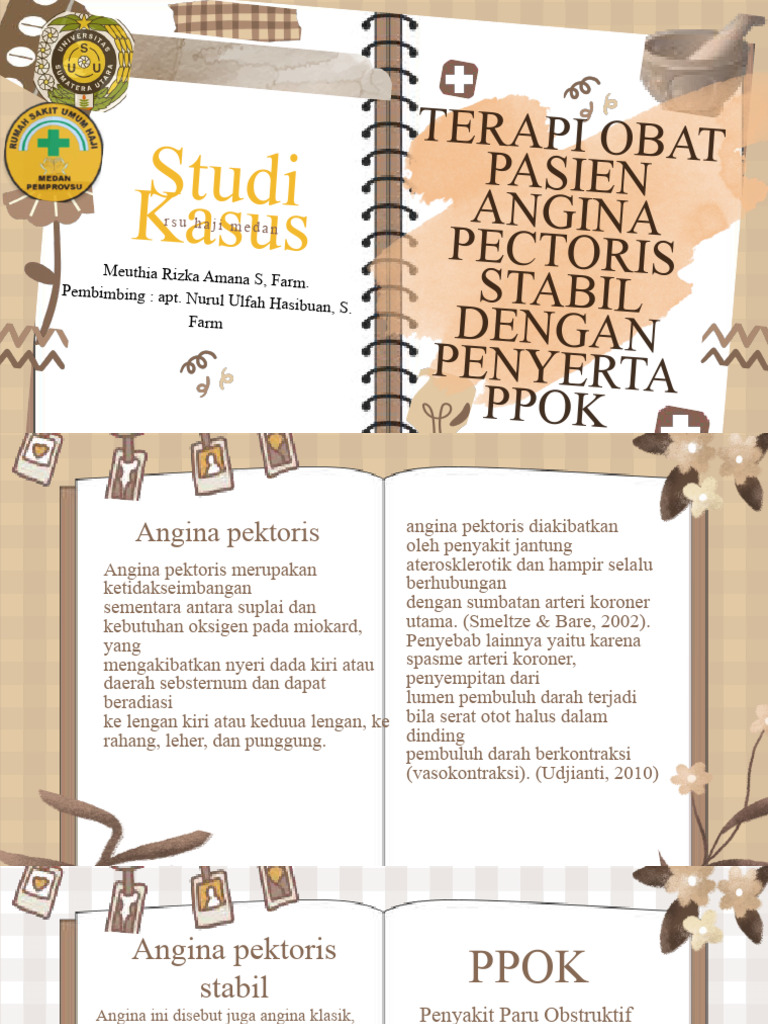 Angina Pectoris Stabil Dengan Ppok | PDF