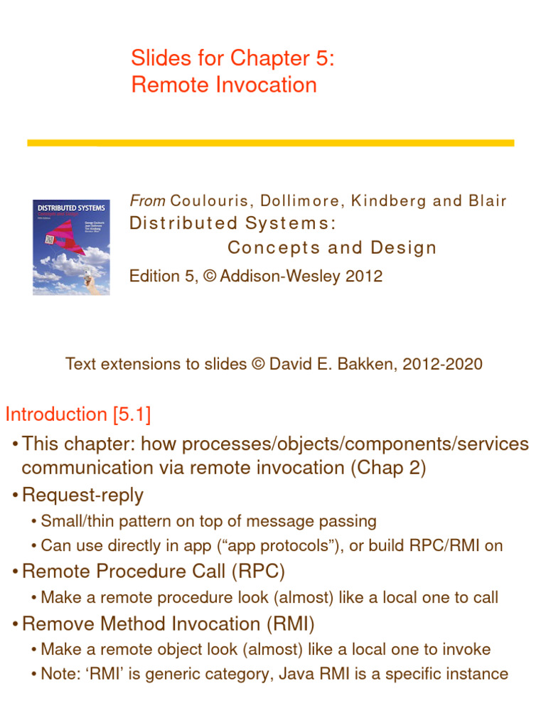 Chap5 | PDF | Object (Computer Science) | Port (Computer Networking)