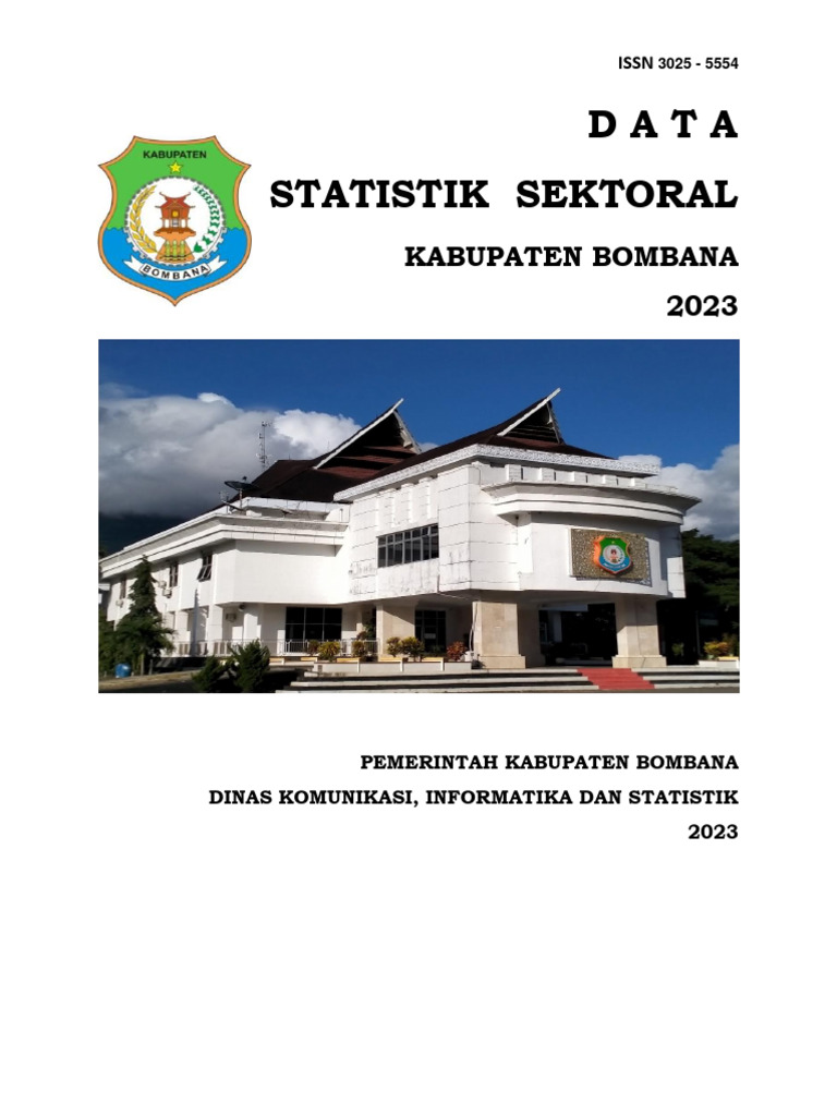 Statistik Sektoral Bombana 2023 | PDF