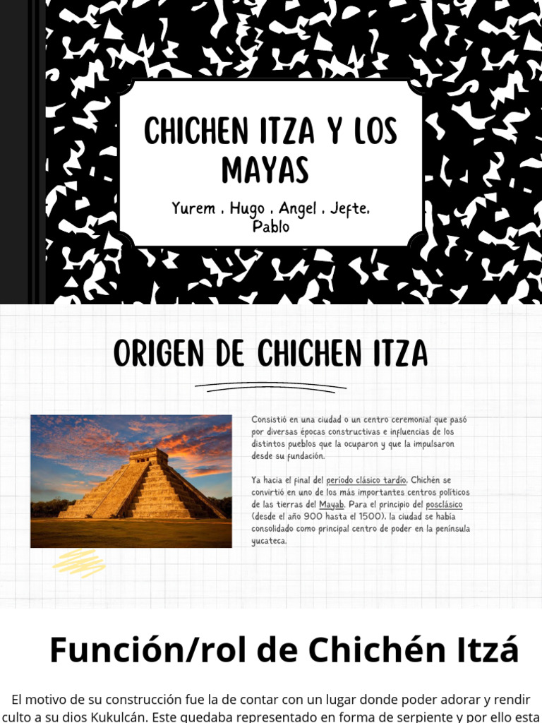 Chichén Itzá: Centro Maya y su Historia | PDF | Civilización maya ...