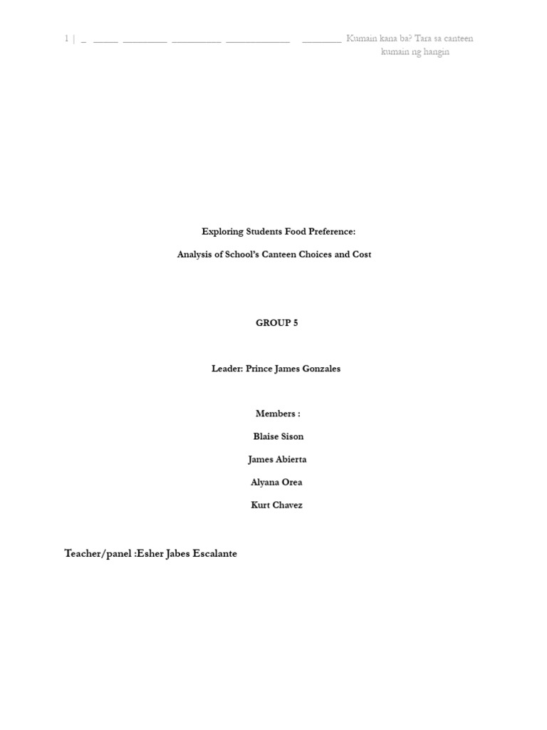 G10 - PM - Chavez, Et - Al - 2023 - 2024 - Research | PDF ...