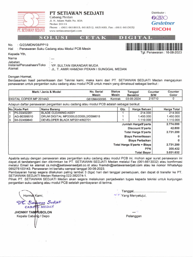 Pen Spart Part - 1-1 | PDF