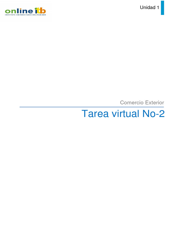 Orientaciones para La Tarea Virtual 2 | PDF