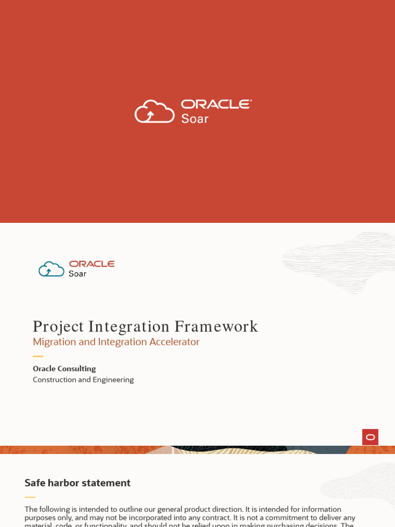 Soar Project Integration Framework Download Free Pdf Oracle Corporation Web Application