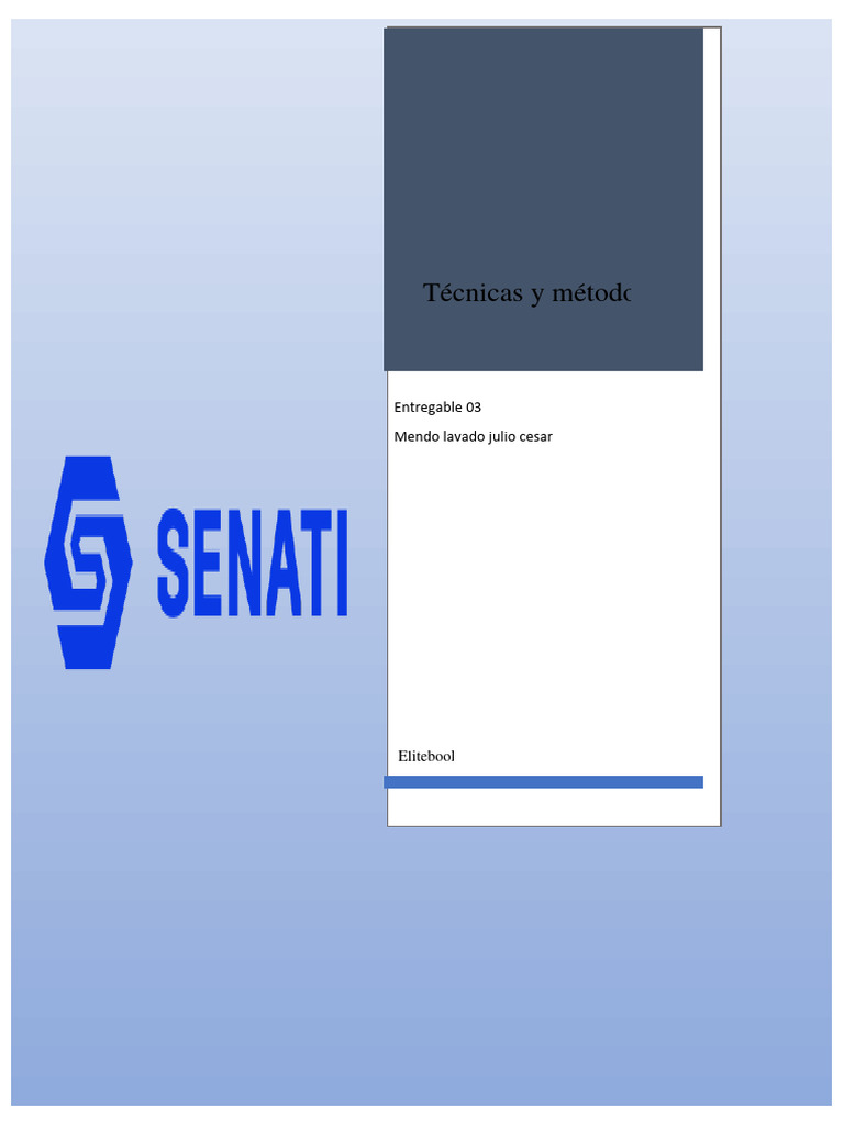 ACTIVIDAD ENTREGABLE 3 JULIO MENDO LAVADO | PDF | Tornillo | Vehículos