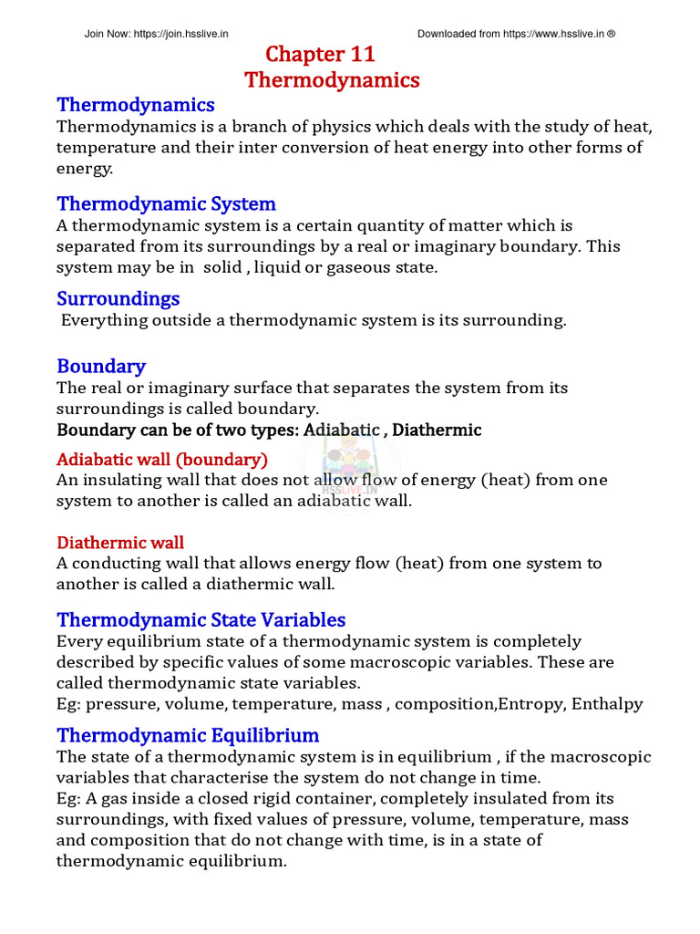 Chapter 11-2024 | PDF | Heat | Thermodynamic Equilibrium