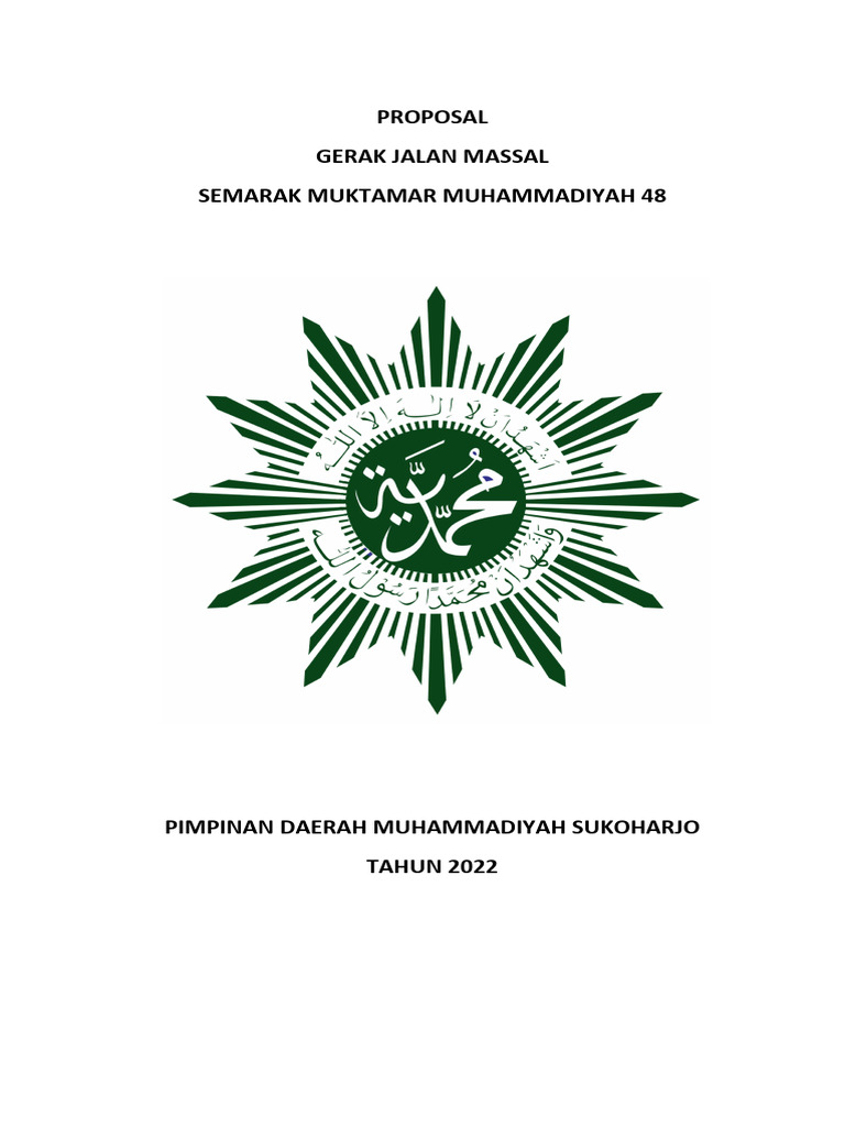 Proposal Jalan Sehat | PDF