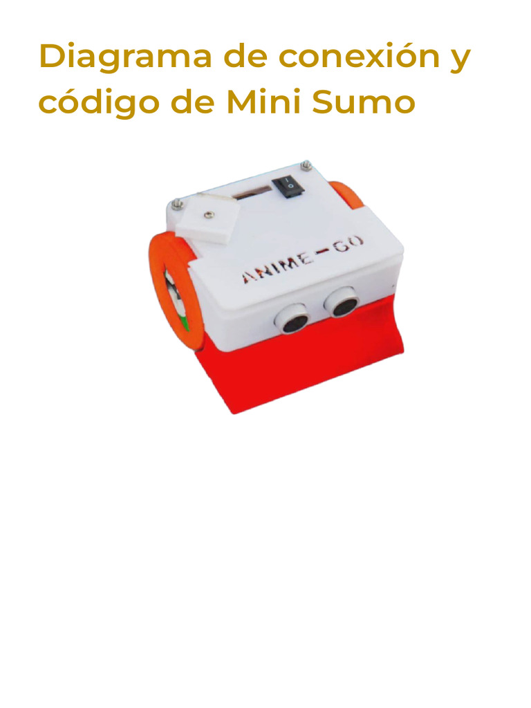 Manual Mini Sumo Bot | PDF