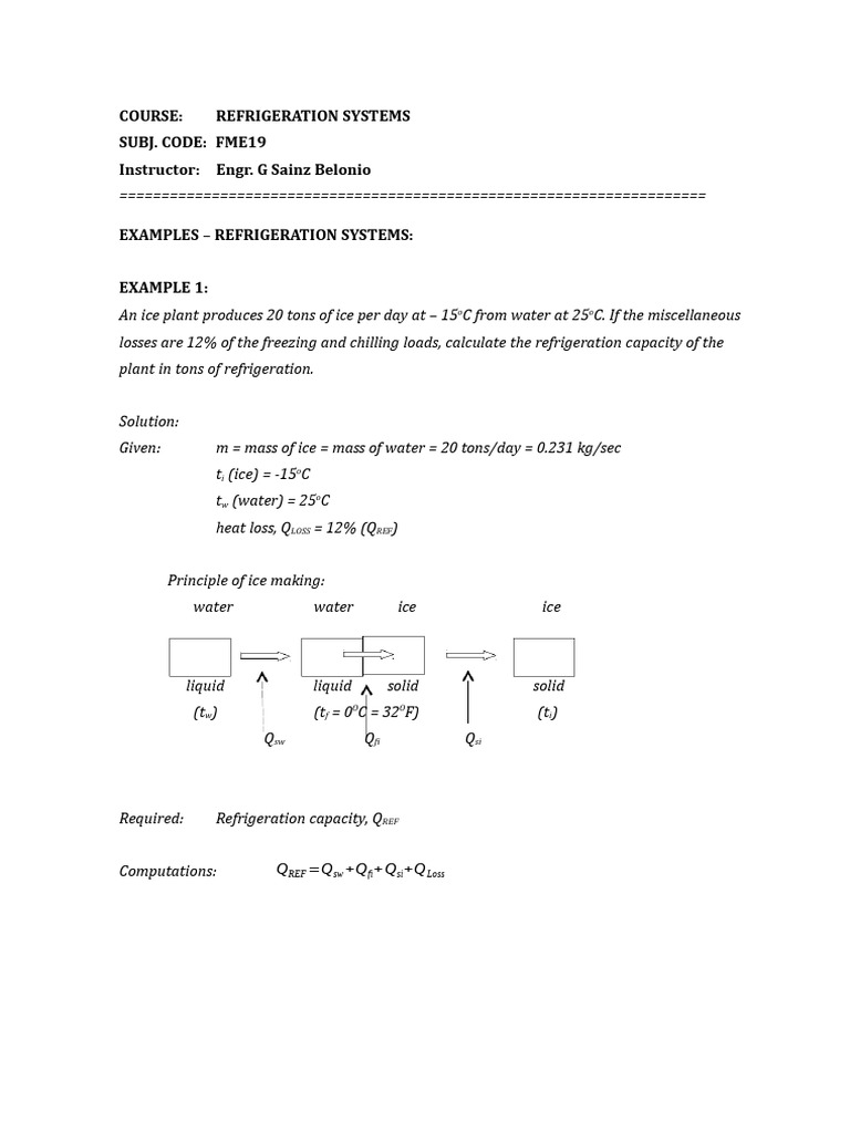 refrigeration-systems-examples-solved-problems_compress | PDF ...