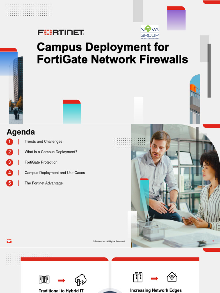 FortiGate NGFW - Campus Deployment | PDF | Computer Network | Security