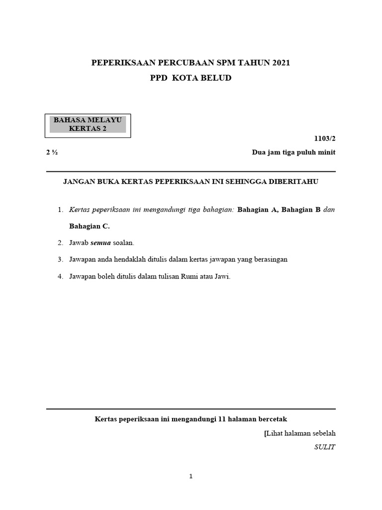 PPD Kota Belud k2 | PDF