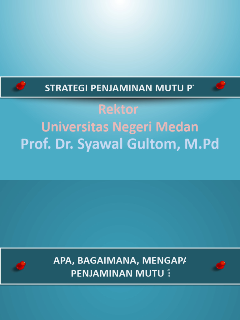 Strategi Penjaminan Mutu PT Unimed | PDF | Bisnis
