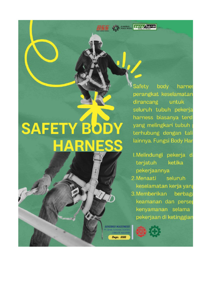 Safety Body Harness | PDF