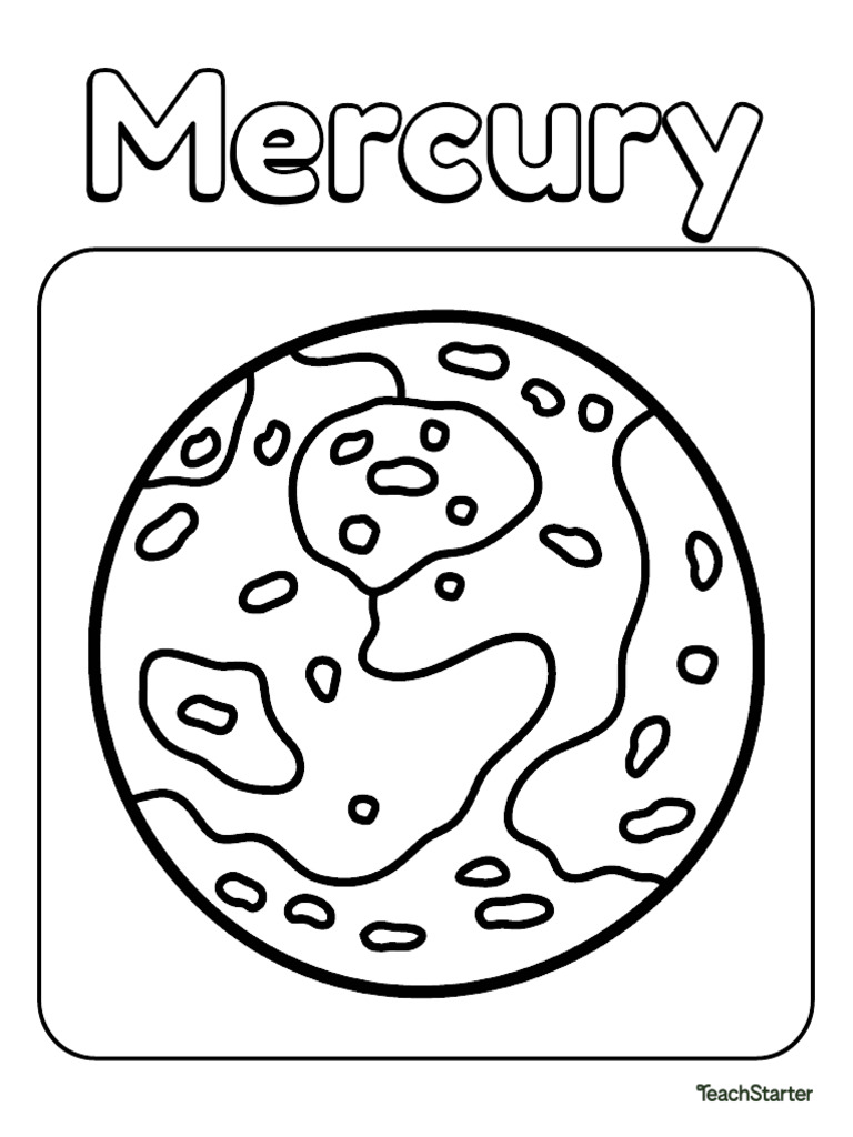 Planet Coloring Pages Printable PDF | PDF