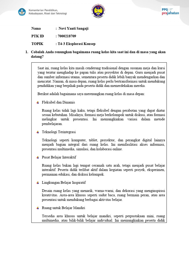 T4-3 Eksplorasi Konsep | PDF