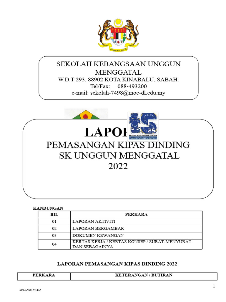 Contoh Laporan Selepas Program | PDF
