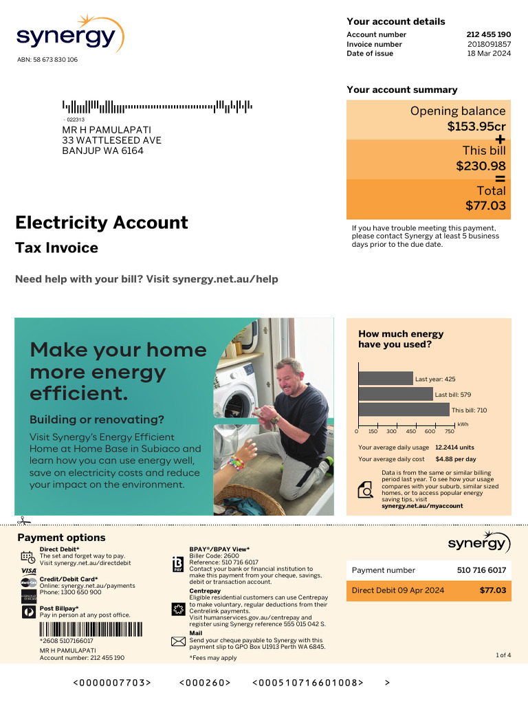 Make Your Home More Energy Efficient.: + Electricity Account | Download ...