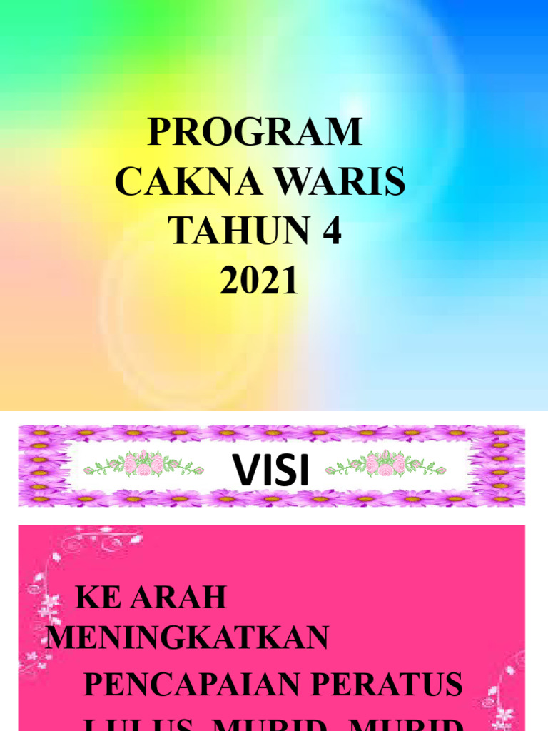 Cakna Waris 2021 | PDF