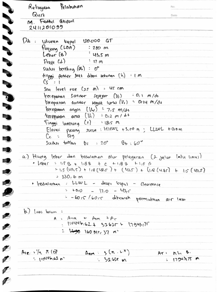 M Fadhil Ghifari - Quiz Rekasaya Pelabuhan | PDF