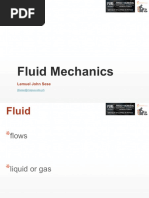 Fluids Dynamics Formula Sheet | PDF | Buoyancy | Fluid Mechanics