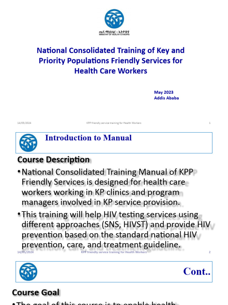 KPP Friendly Service | PDF | Sexually Transmitted Infection | Hiv/Aids
