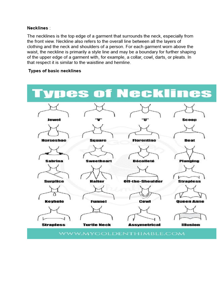 Intro To Fashion Notes | PDF | Seam (Sewing) | Fashion