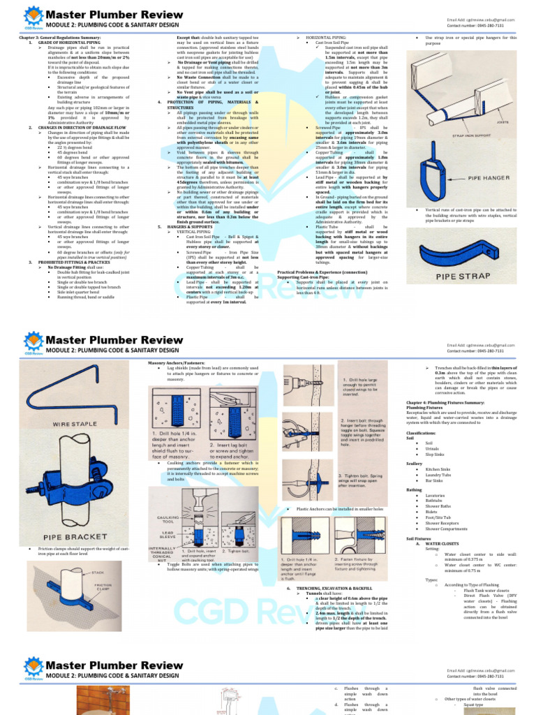 Module 2 | PDF | Plumbing | Pipe (Fluid Conveyance)