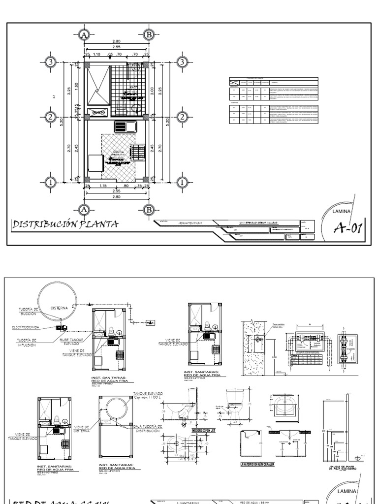 Instalaciones Ss - Hh. - José Román Torres Huamán | PDF | Sector ...