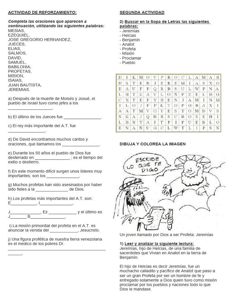 Los Profetas | PDF | Profeta | Jeremías