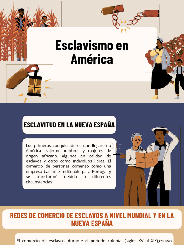 Esclavitud y vida cotidiana en América | PDF | Colonización europea de ...