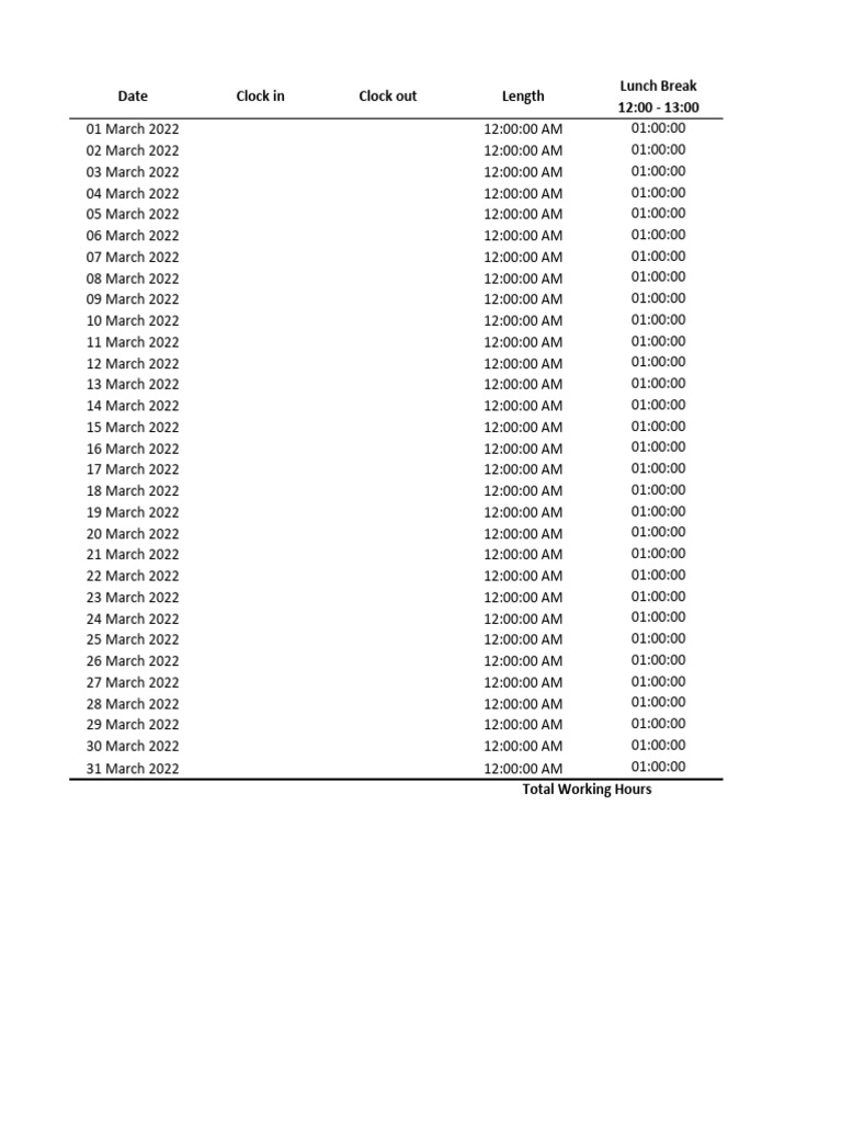 Manual Clock Logs - AndyHadi | PDF