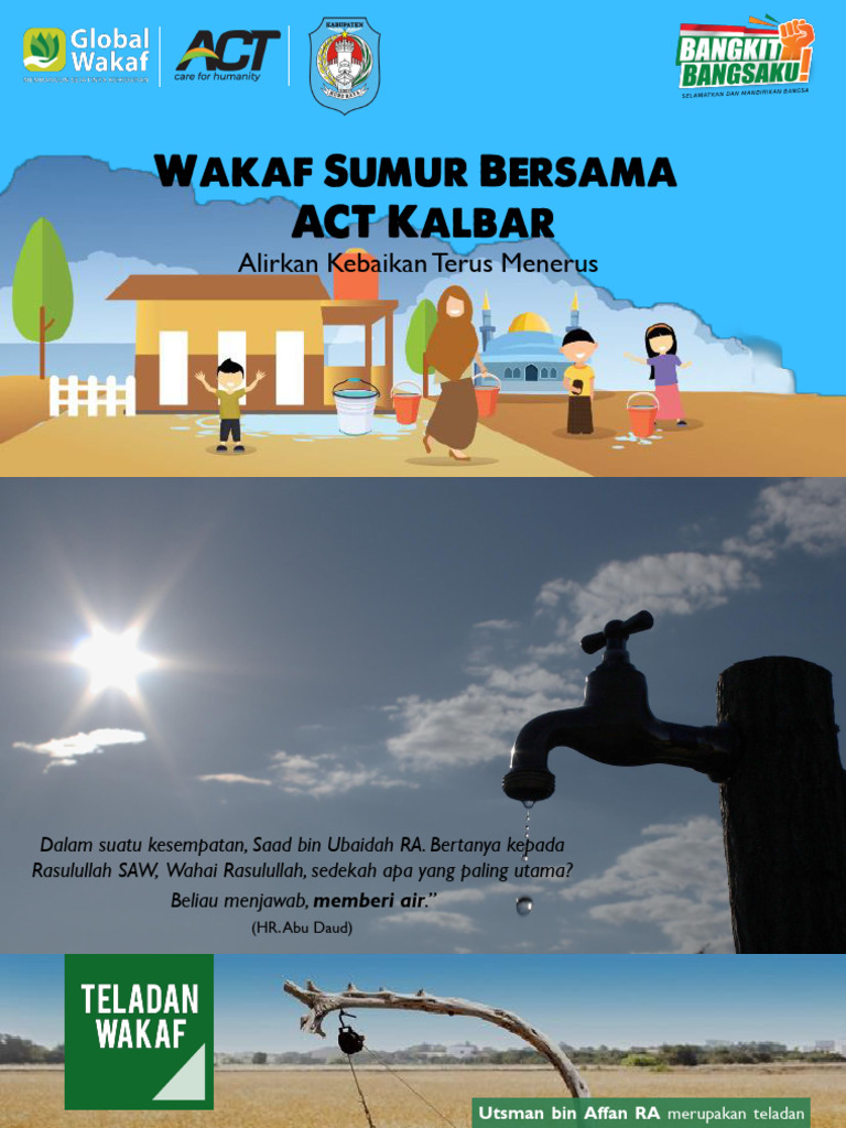 Wakaf Sumur: Solusi Krisis Air Bersih | PDF