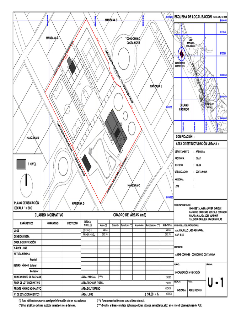 01 Plano de Ubicacion | PDF