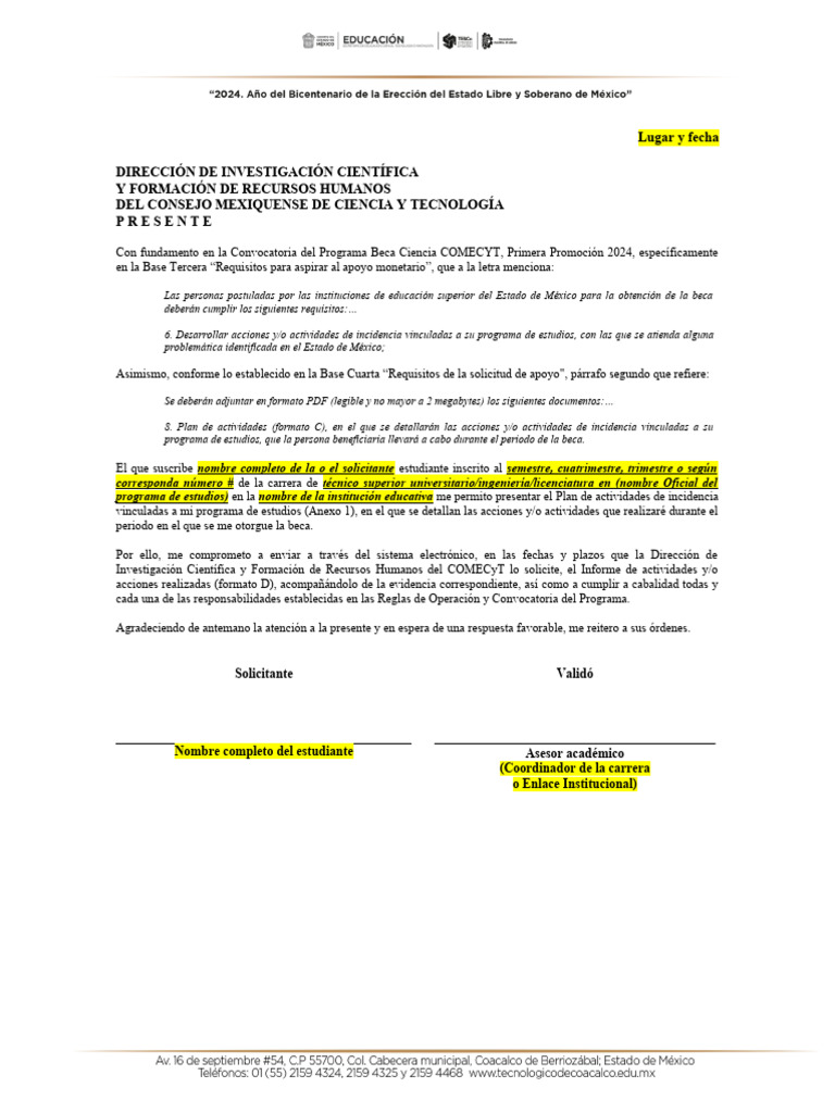 Formato C. Plan de Actividades de Incidencia | PDF