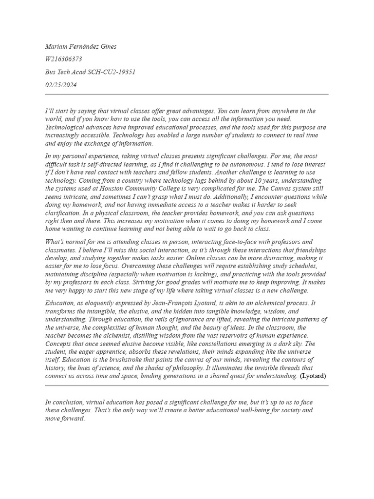 Mariam Fernandez Bus Tech Acad 2 | PDF | Educational Technology | Behavior Modification