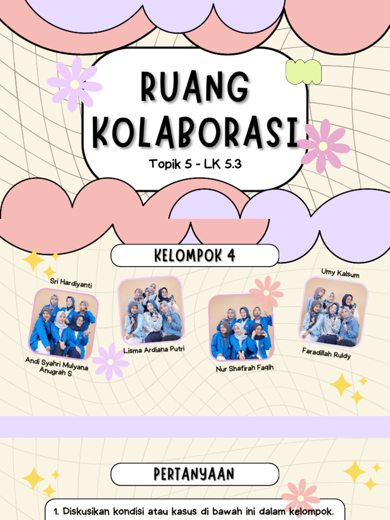 T5-4a Ruang Kolaborasi (LK 5.3) PSE | PDF