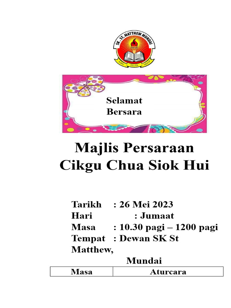 Majlis Persaraan | PDF